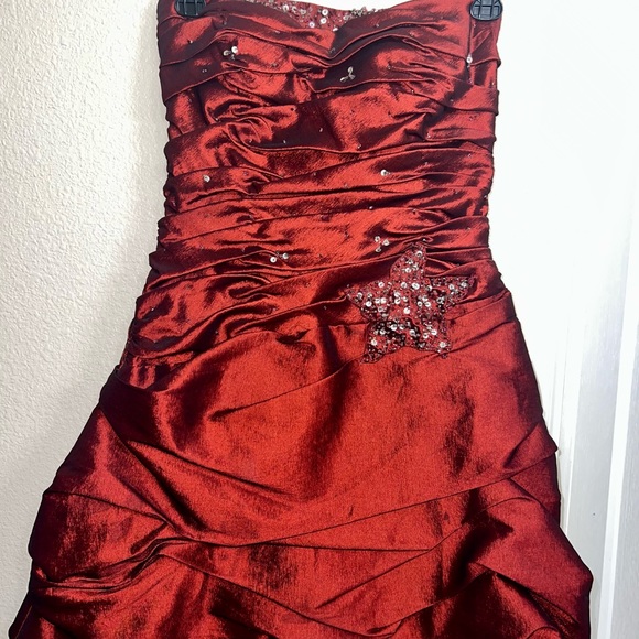 Dresses | Candy Apple Red Cinderella Divine Dress | Poshmark